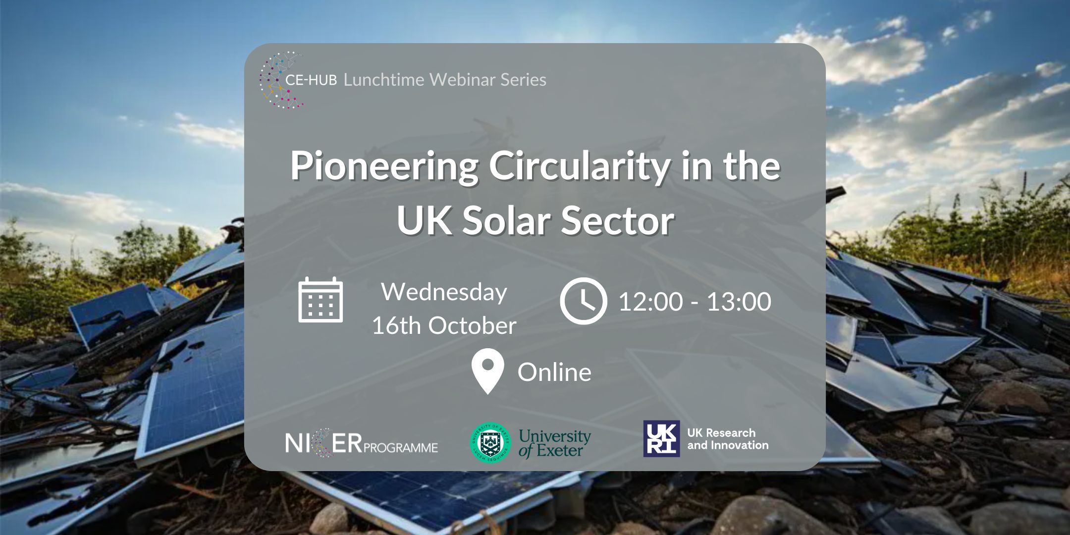 Pioneering circularity in the UK solar sector - CE Hub